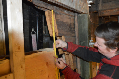 Tilpasning av nytt laft mot gammelt laft - Bygg og Bevar